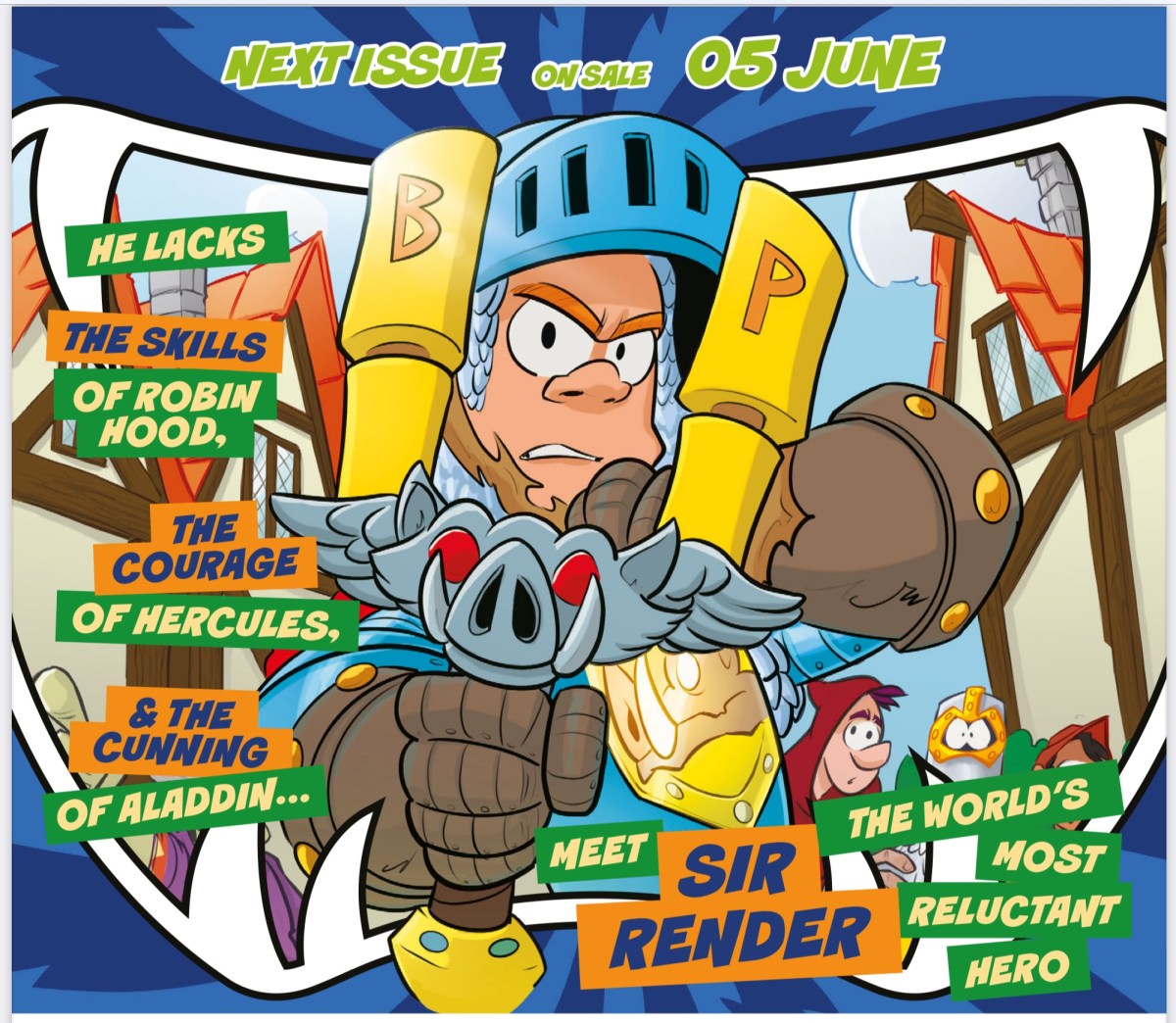 Sir Render – The Cowardly Knight! – The Pete Wells Sensory Stories Podcast