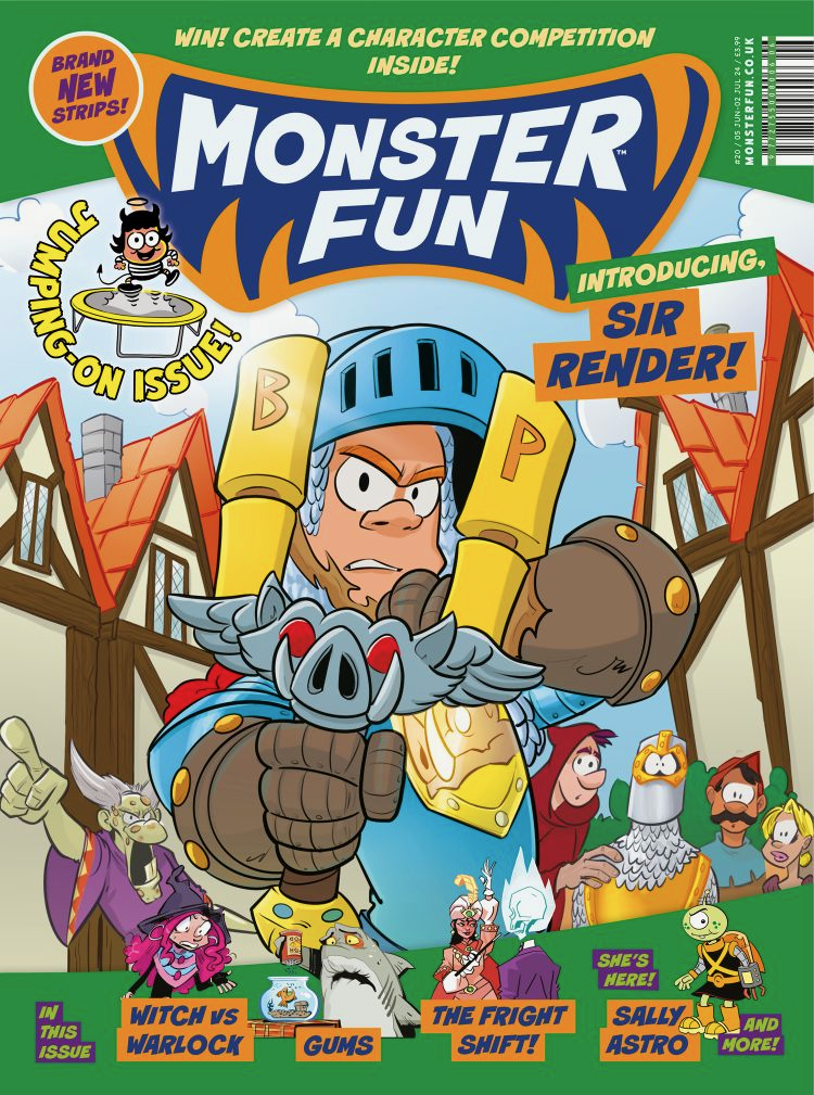 Sir Render – The Cowardly Knight! – The Pete Wells Sensory Stories Podcast