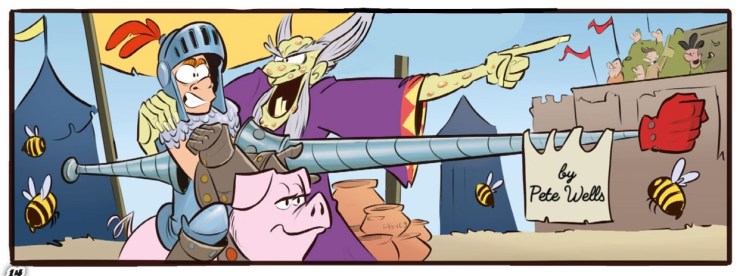 Sir Render – The Cowardly Knight! – The Pete Wells Sensory Stories Podcast